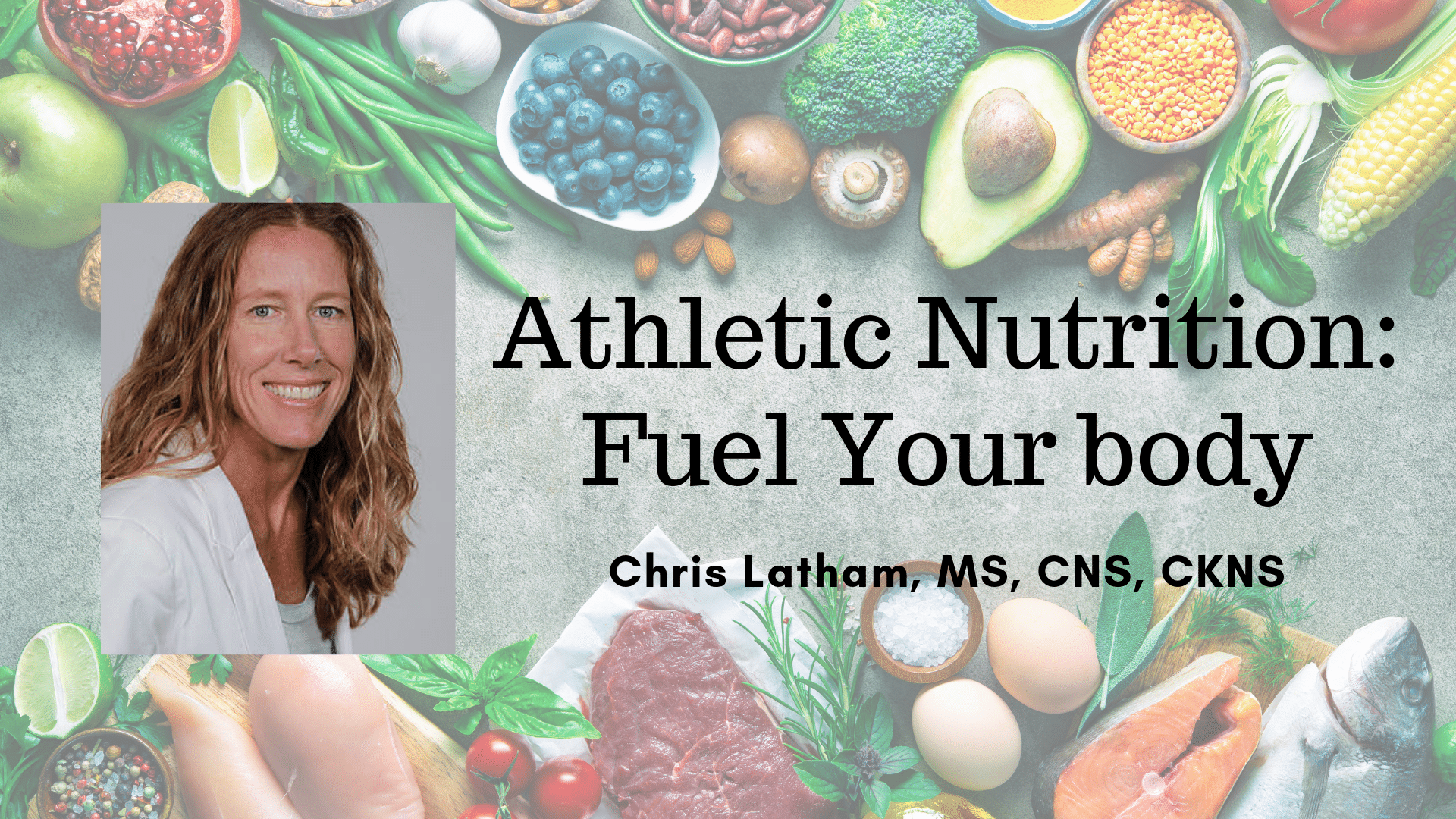 Athletic Nutrition Presentation Slides - Santa Barbara Triathlon Club